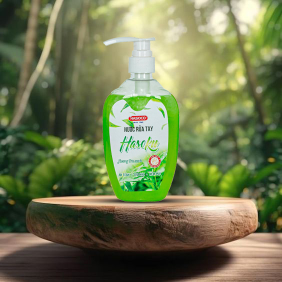 Nước rửa tay Hasoku - diệt sạch 99,9% vi khuẩn chỉ trong 10 giây